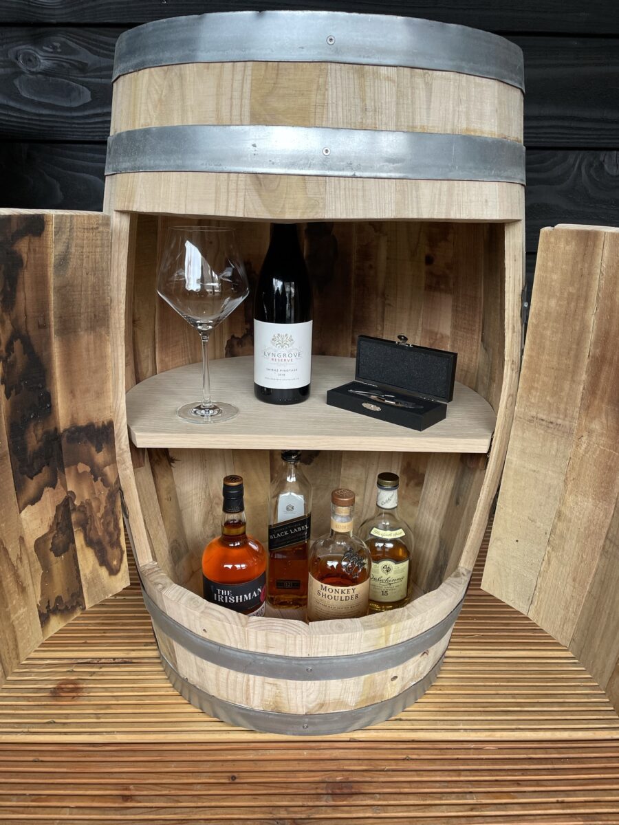 Drank kast Chardonnay - 110 liter Wijnvat - Ruimte voor 18 flessen